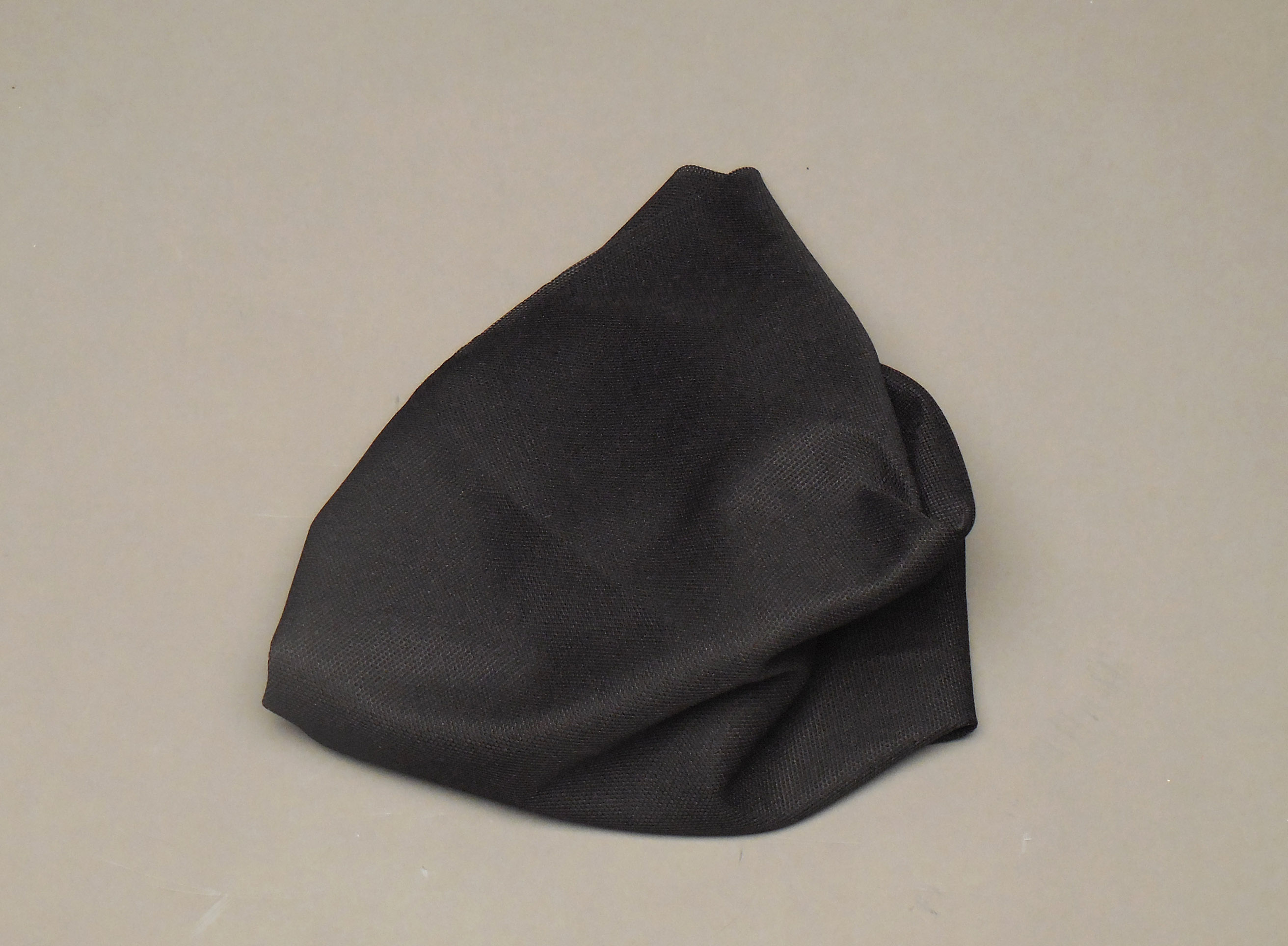 Cloth-B Black Cloth Grille Material, Bag End Part