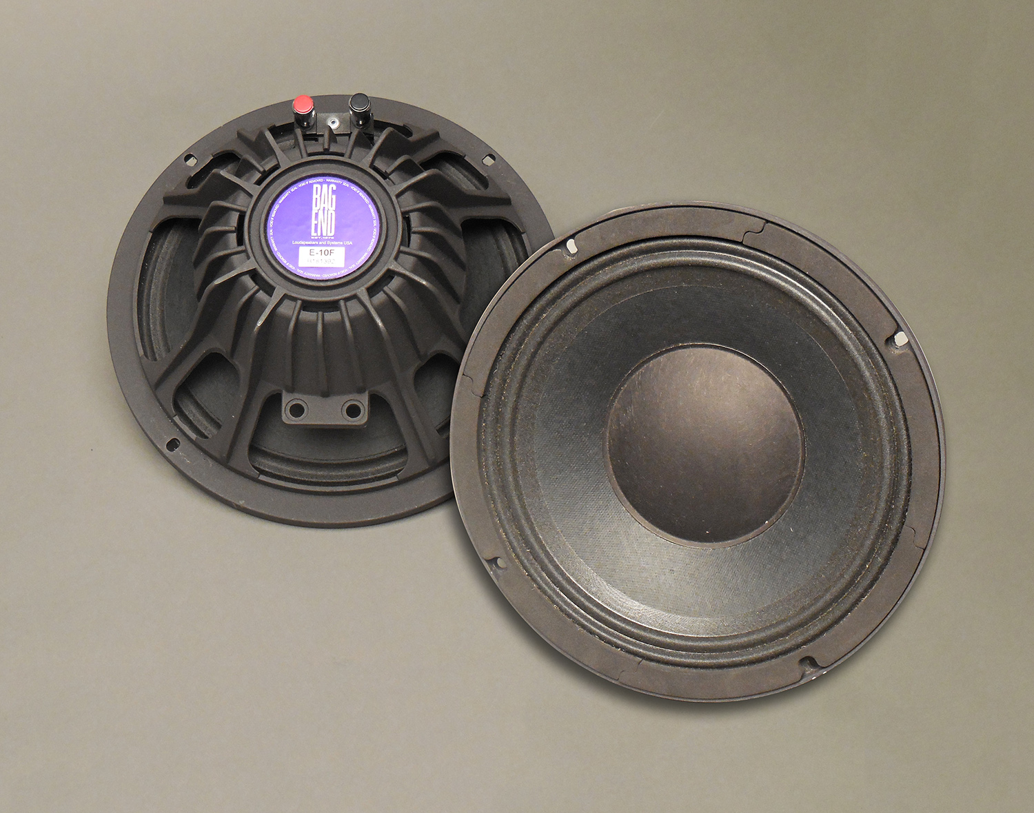 E-10F - 10" Neo Lite Low Frequency Loudspeaker, Bag End Part